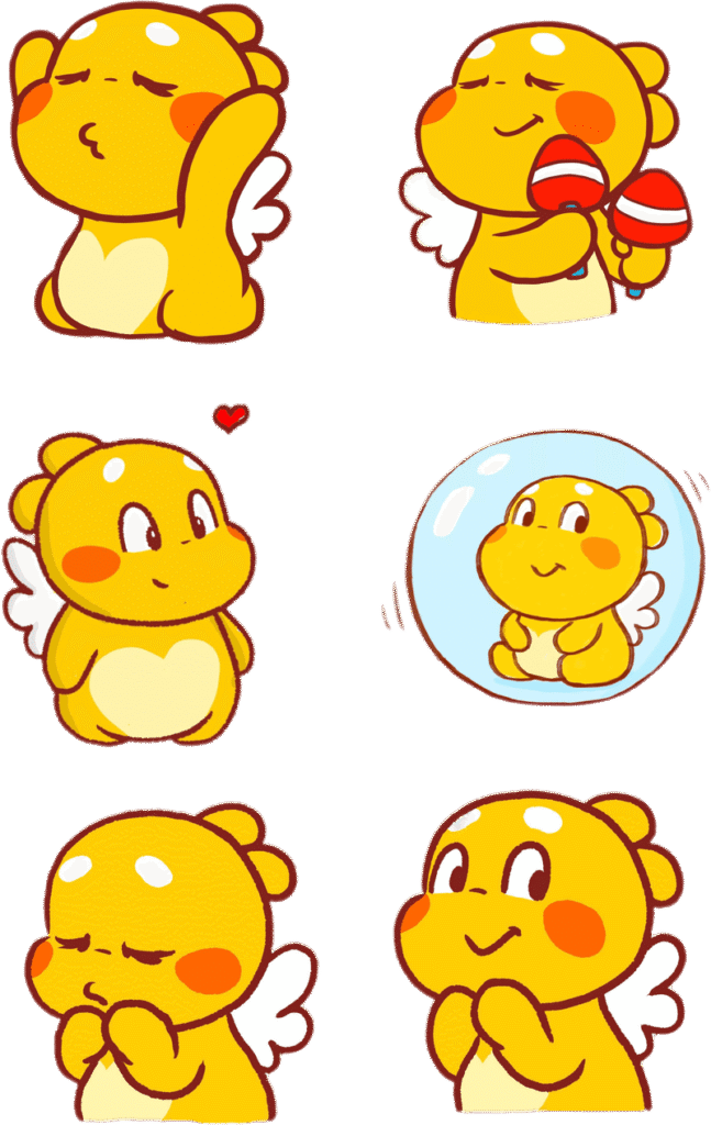 Top 130+ sticker Qoobee dễ thương hết nấc, nhìn là muốn ôm