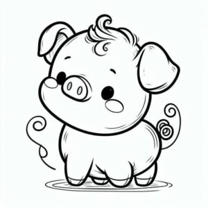 List 186+ tranh tô màu con heo đẹp, ngộ nghĩnh dành cho trẻ