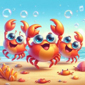 Trọn bộ 100+ ảnh con cua chibi cực cute và rất dễ thương
